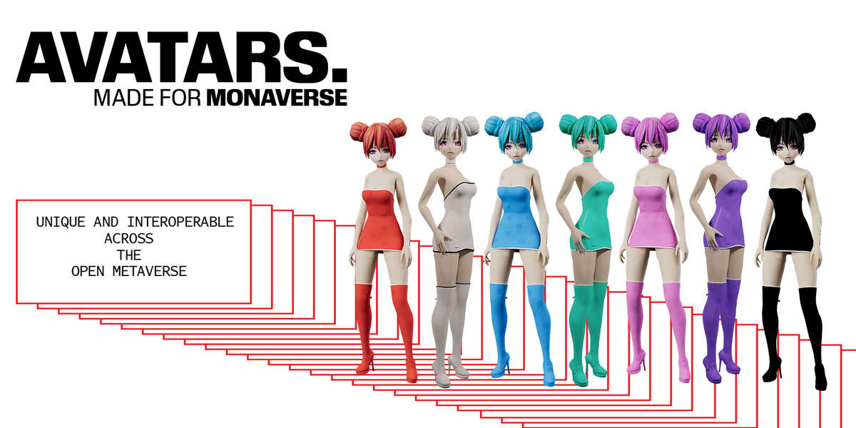 Mona VRM Avatar Collection: Babydolls by Tangpoko